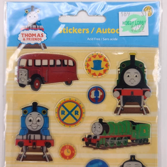 sandyLion | Office | Sandy Lion Stickers Thomas Friends 5 Stickers ...